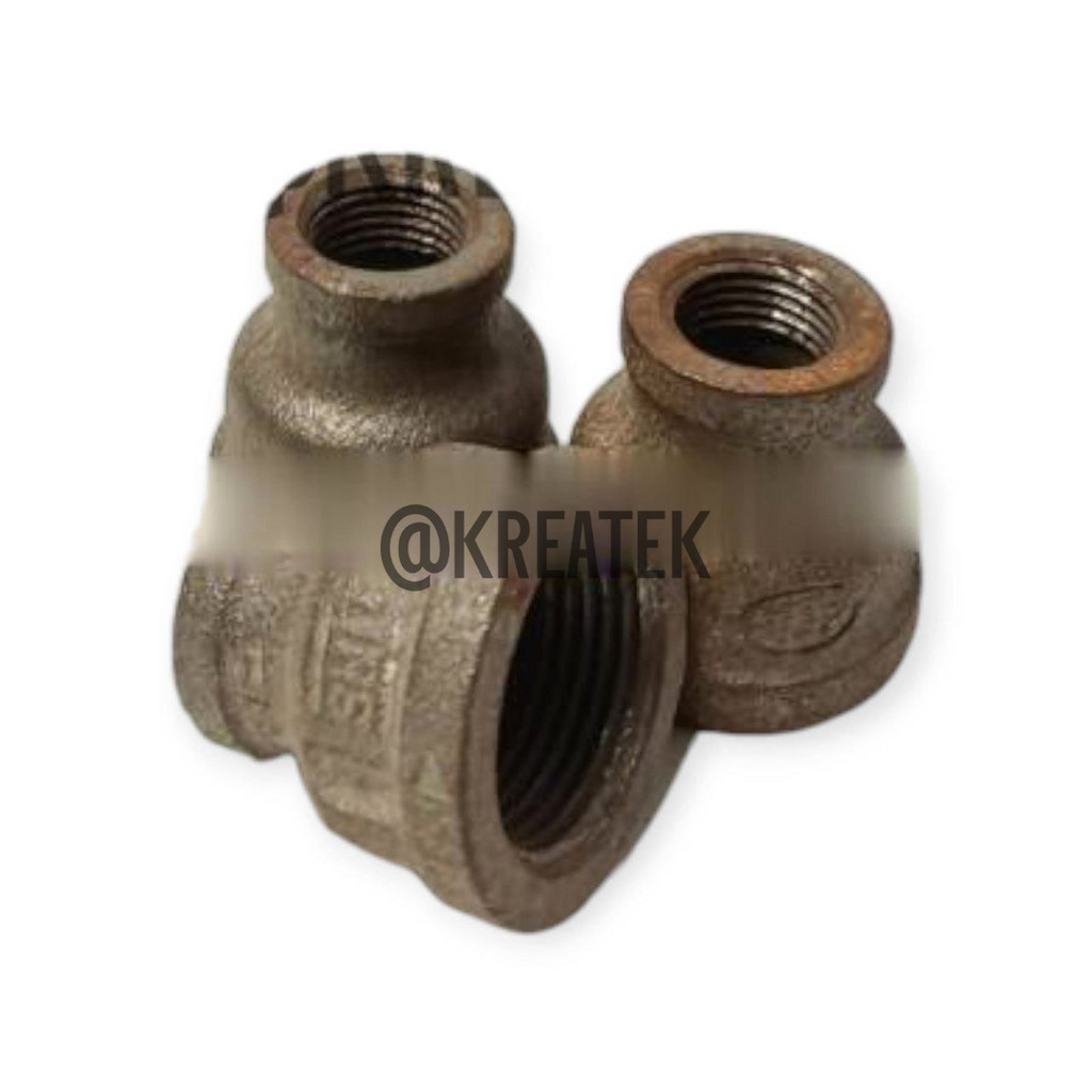 Jual Reduser / Reducer Drat Galvanis / Galvanized 1 1/2 x 1 inch ...