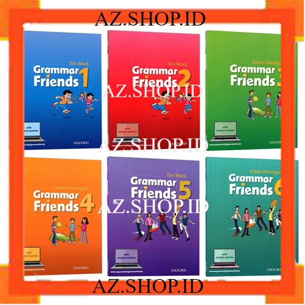 Jual oxford grammar friends 1-6 FULL COLOR | Shopee Indonesia