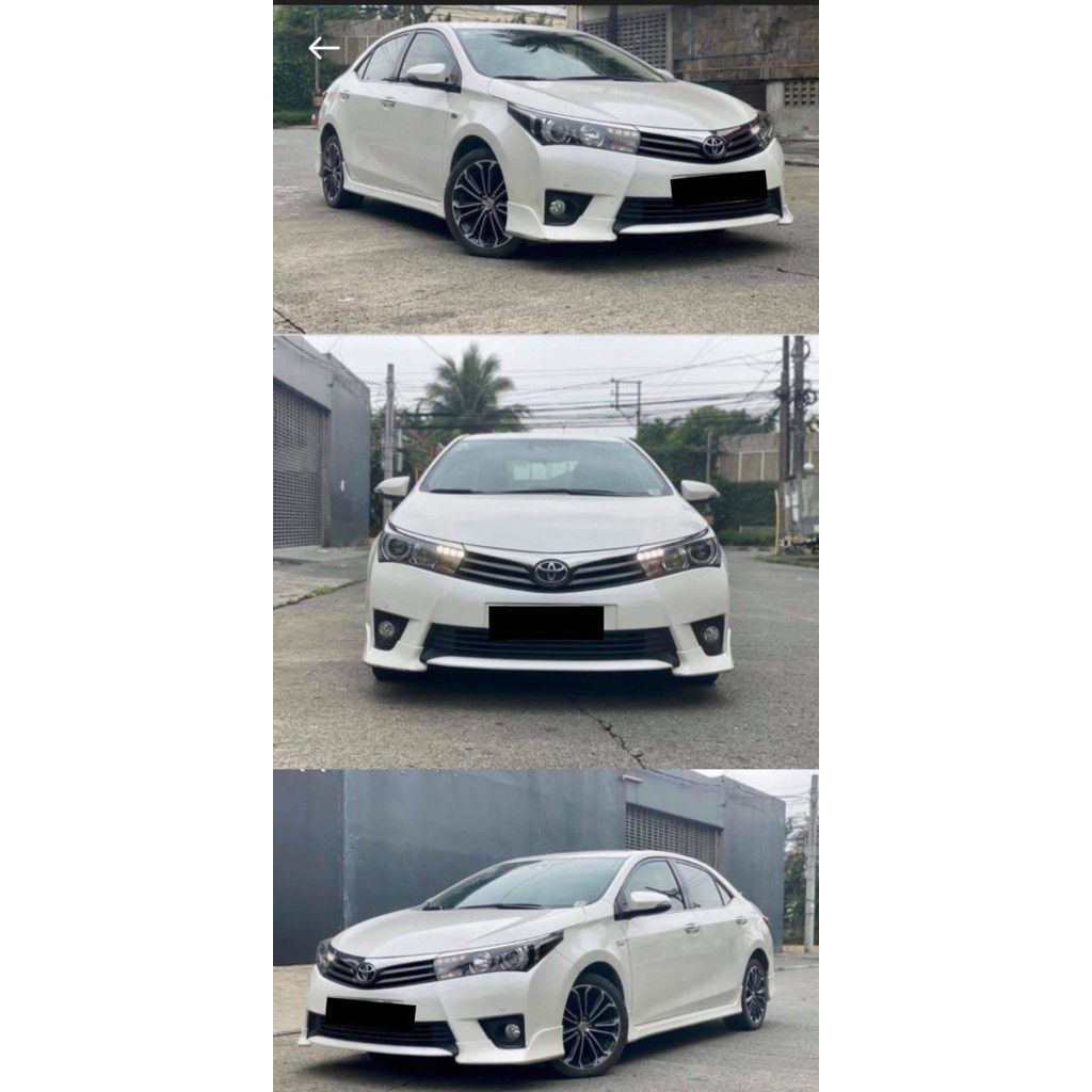 Jual bodykit altis 2017 2018 mdp style bahan duraflex grt indonesia sl1 ...