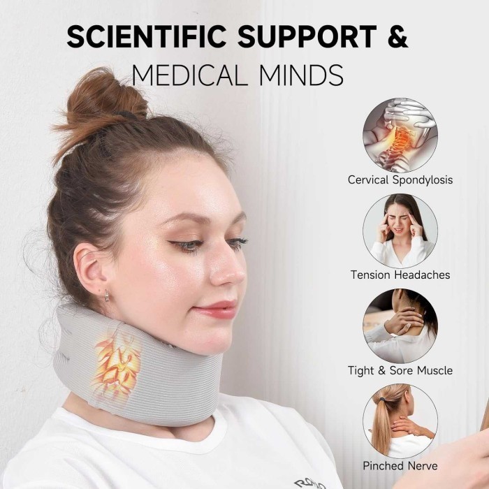 Jual DMKN Penyangga Leher Ergonomic Neck Collar Support Brace 44cm ...