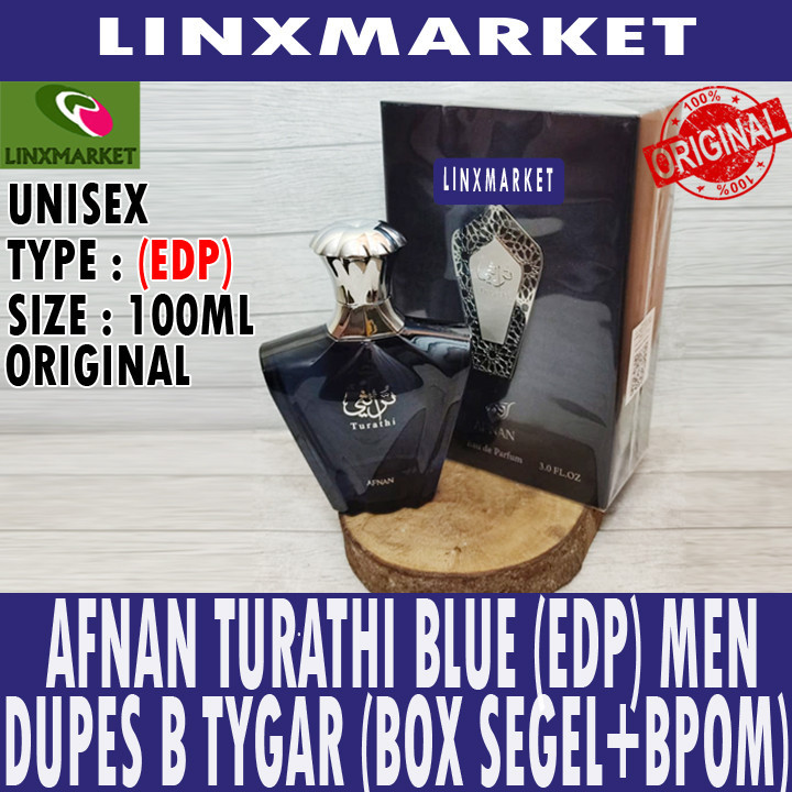 Jual ORIGINAL AFNAN TURATHI BLUE MEN EDP 90ML (BOX SEGEL+BPOM) | Shopee ...