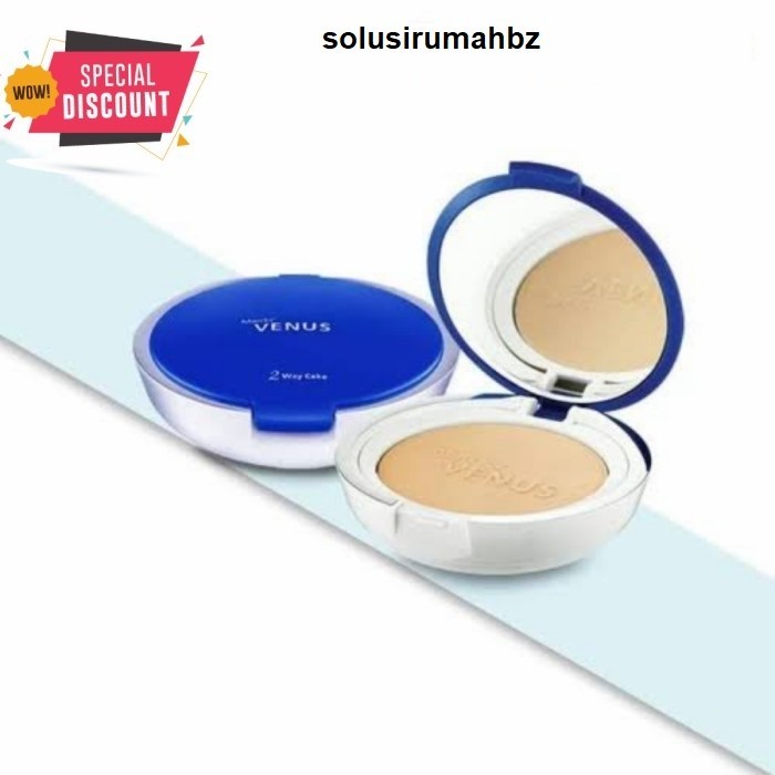 Jual bedak MARCKS venus two way cake + bubble w pilih varian warna exp ...