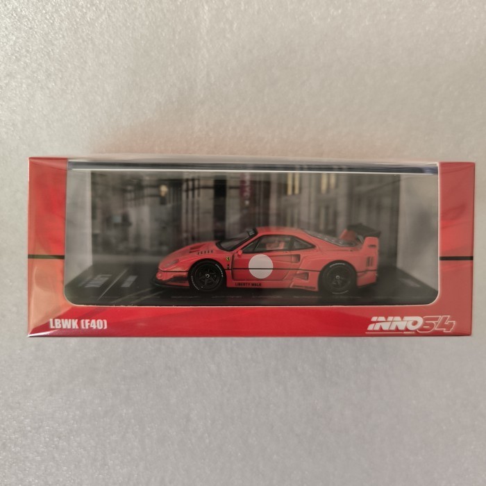 Jual INNO64 FERRARI F40 LBWK LIBERTY WALK - RED | Shopee Indonesia
