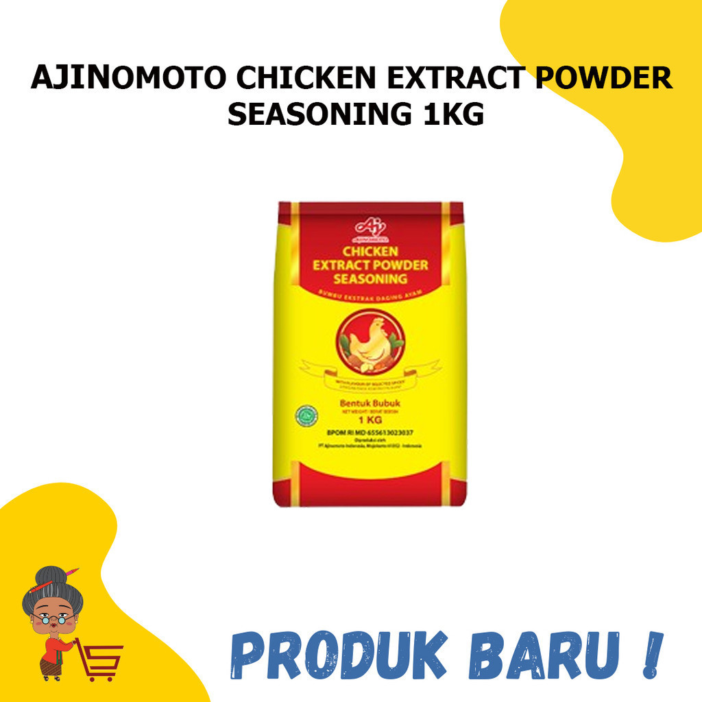 Jual AJINOMOTO CHICKEN EXTRACT POWDER SEASONING 1KG / AJINOMOTO CHICKEN ...
