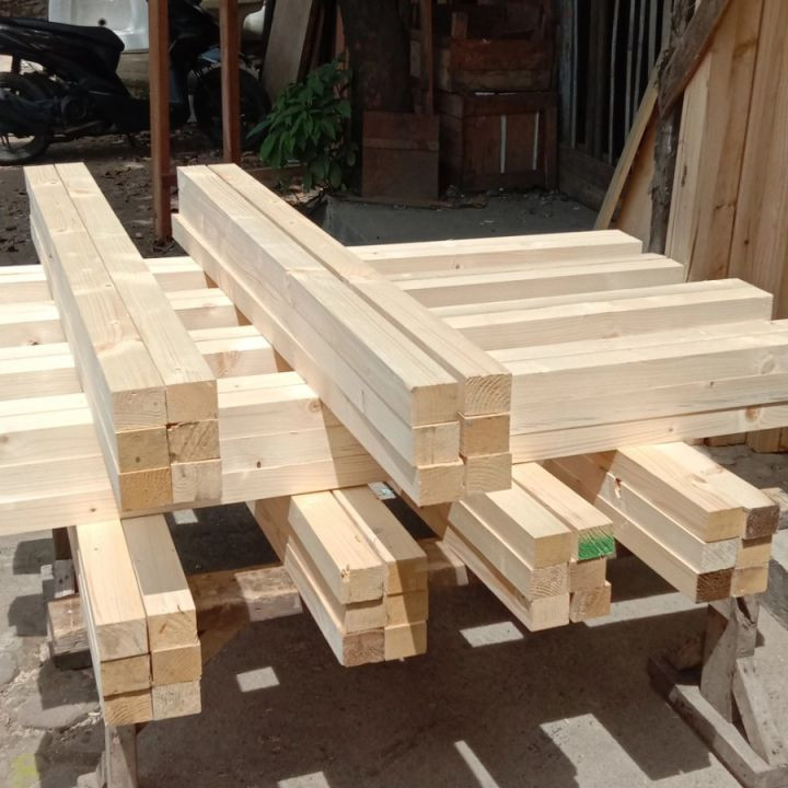 Jual Kayu Reng List Stick Jati Belanda ukuran 1x1 2x2 Untuk Kerajinan ...
