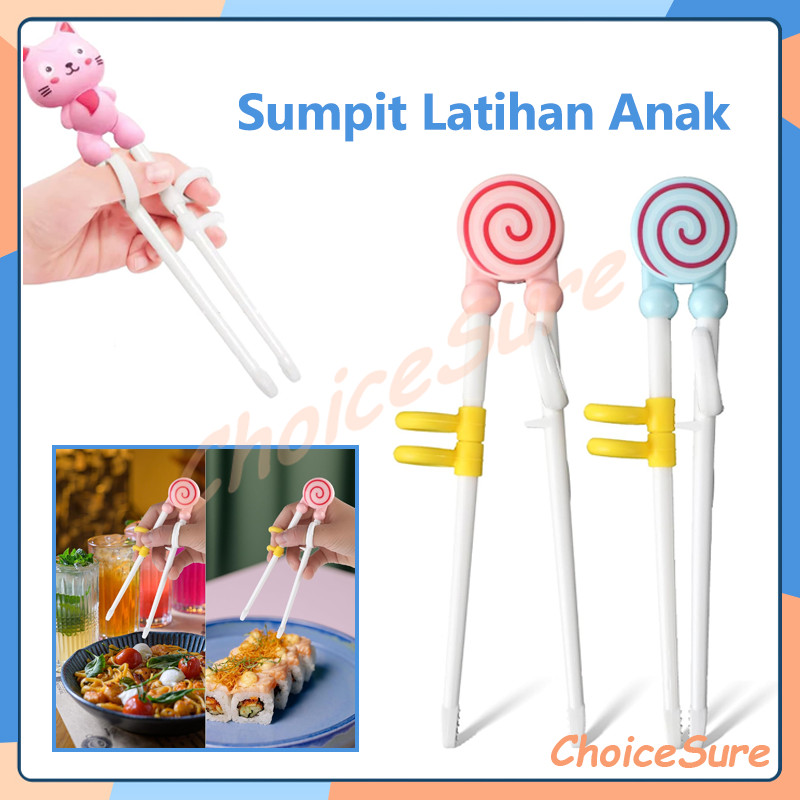 Jual Sumpit Latihan Anak / Sumpit Anak Bayi Karakter / Sumpit Anak ...