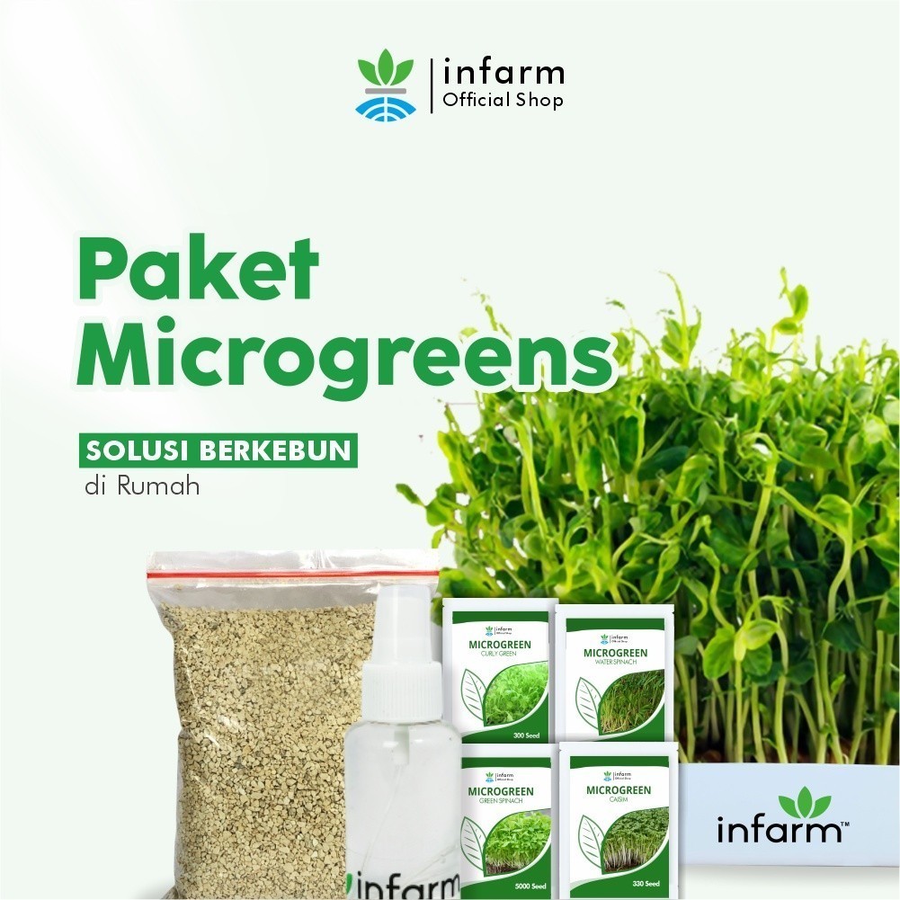 Jual INFARM - Paket Microgreens Indoor Gardening Micro Plants | Shopee Indonesia