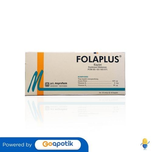 Jual Folaplus Box 100 Kaplet | Shopee Indonesia