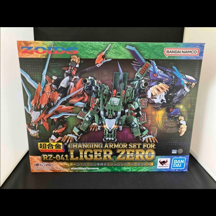 Jual SOC Soul of Chogokin x Zoids RZ-041 Liger Zero Changing Armor Set - FullPayment | Shopee ...
