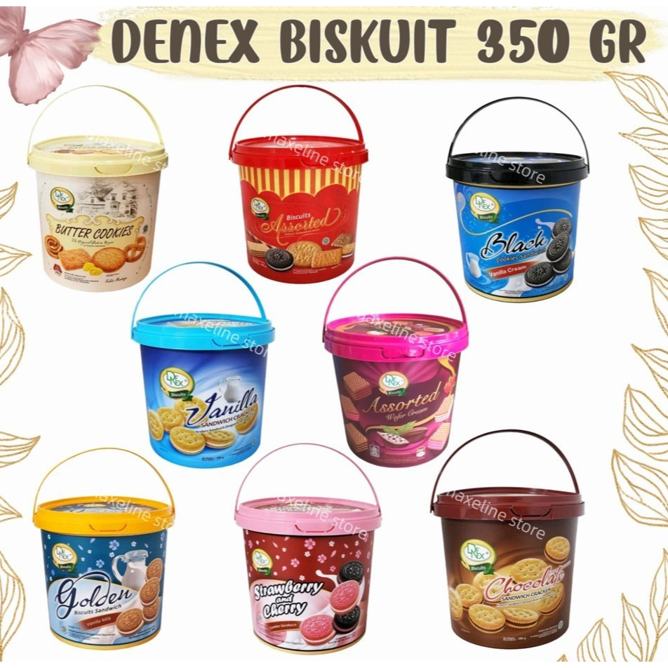 Jual DENEX Biskuit Timba 350gr Wafer Cookies Aneka Rasa Snack Lebaran ...