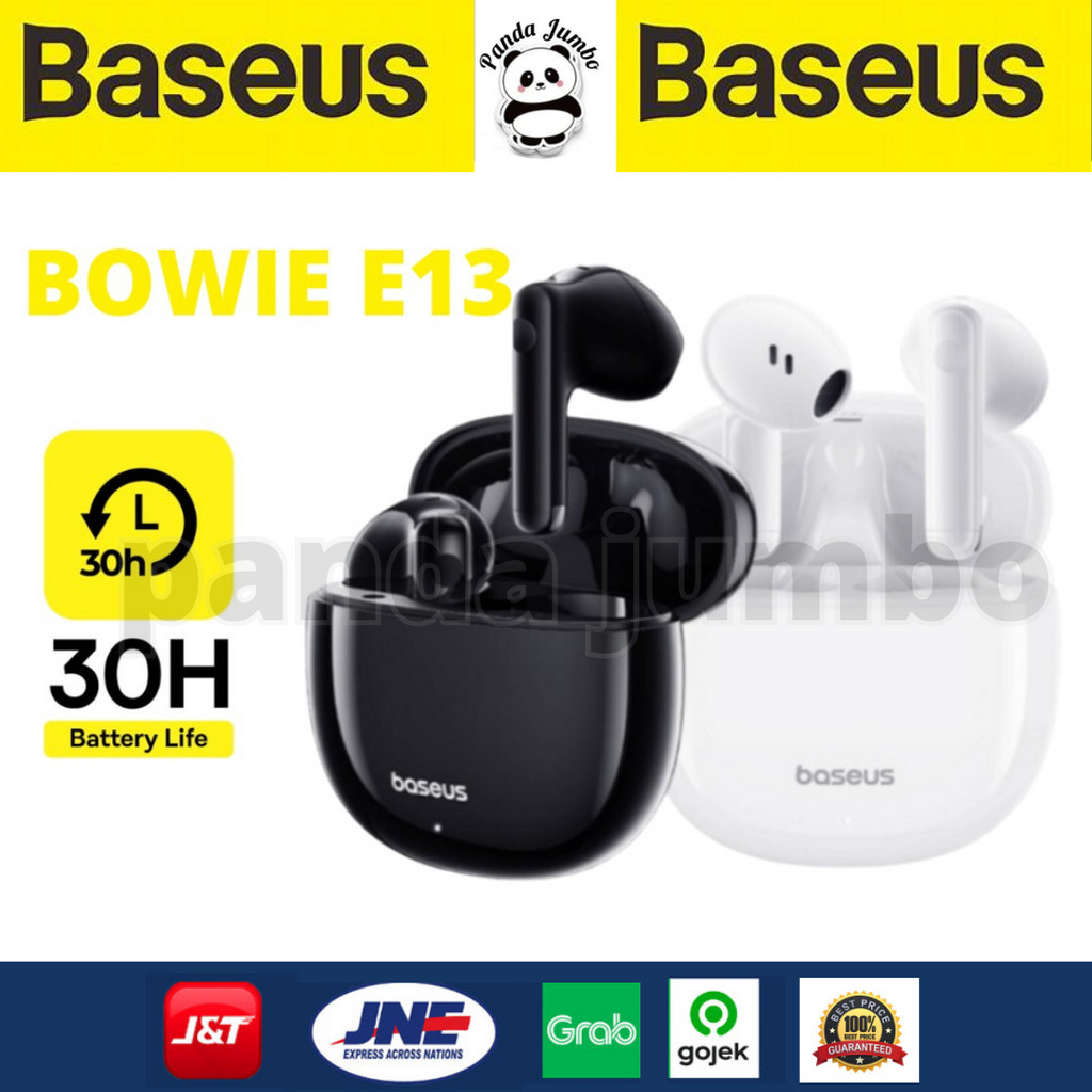 Jual BASEUS BOWIE E13 TWS TRUE WIRELESS EARBUDS BLUETOOTH 5.3 EQ (PJ ...