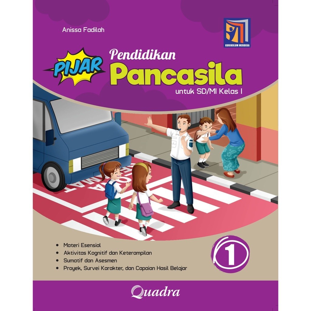 Jual BUKU PIJAR PENDIDIKAN PANCASILA SD KELAS 1 KURIKULUM MERDEKA PENERBIT QUADRA | Shopee Indonesia