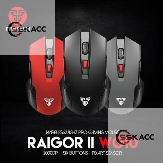 Jual Mouse Gaming Fantech RAIGOR II WG10 Wireless SSKACC-KOMPUTER ...