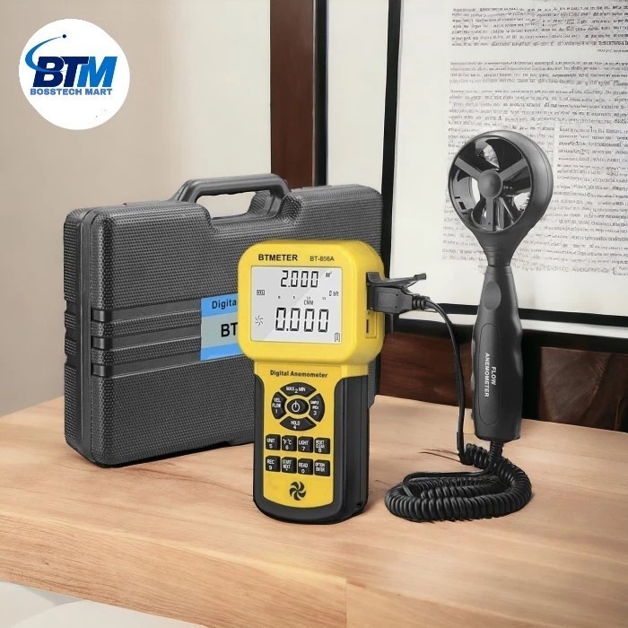 Jual Anemometer HOLDPEAK HP856A Data Logger Velocity Air Flow Wind ...