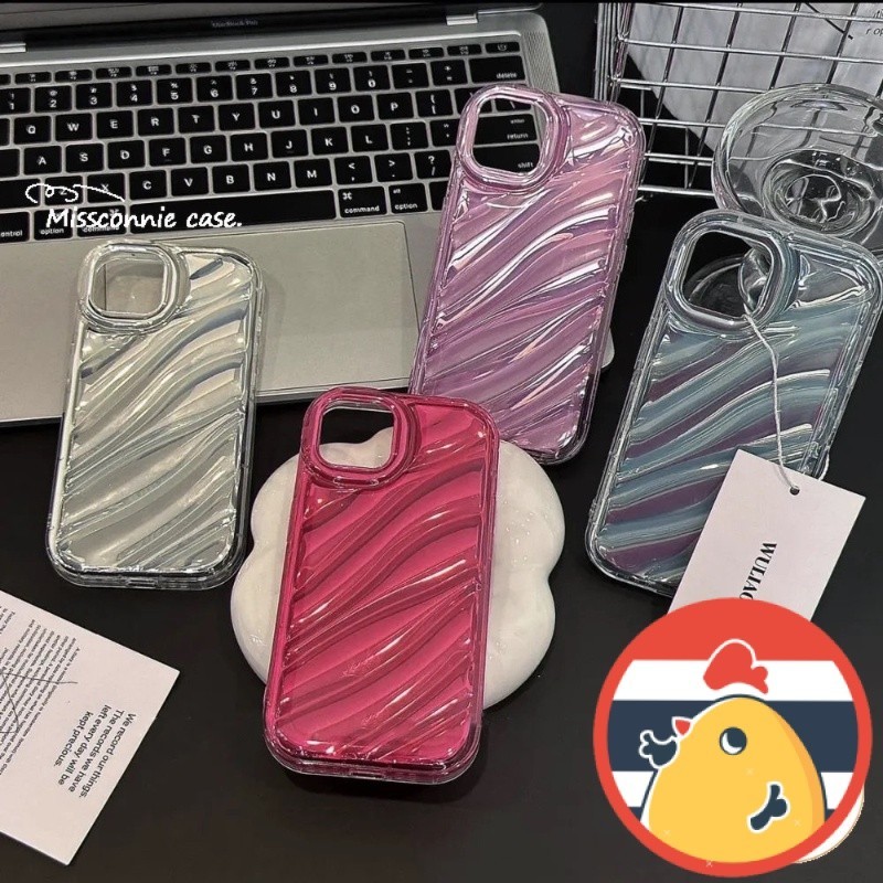 Jual silcone phone dazzle wave case shiny hologram colour untuk vivo ...