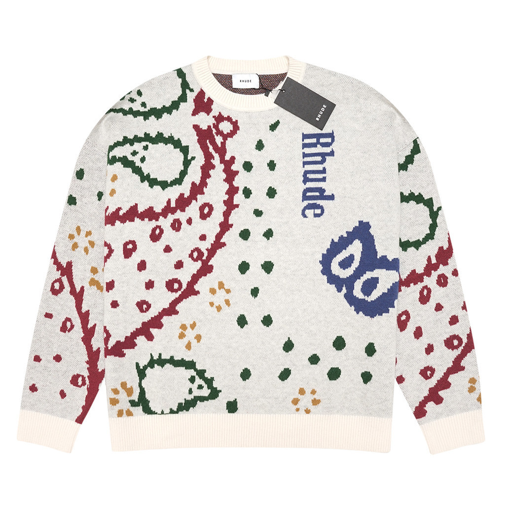 Jual Rhude Bandana Knit Crewneck Sweater | Shopee Indonesia