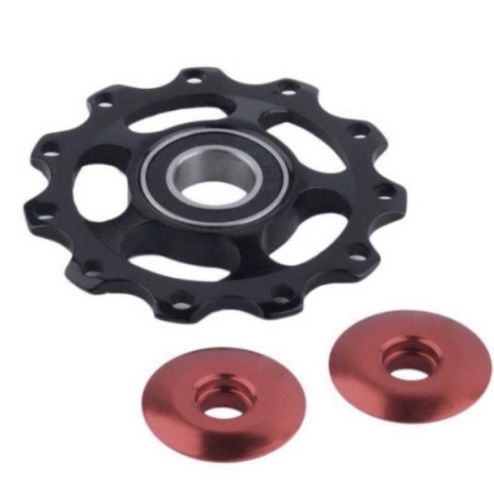 Jual Pulley RD Alloy Bearing 11-T rear derailleur Roda belakang ROX/XKM ...