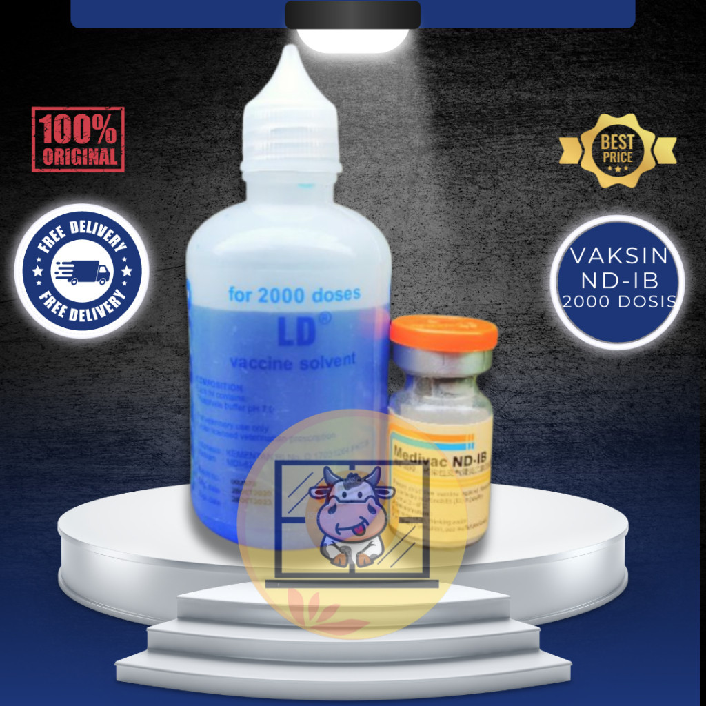Jual MEDIVAC ND IB DOSIS 2000 EKOR + PELARUT MEDIVAC MEDION - Telo ...