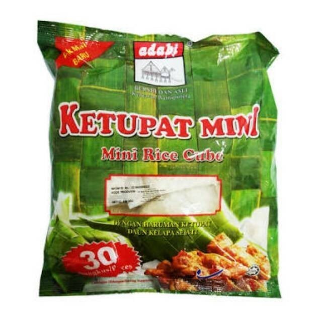 Jual Ketupat Mini Adabi Instant Isi 30 Pcs - Praktis dan Lezat Awet dan ...