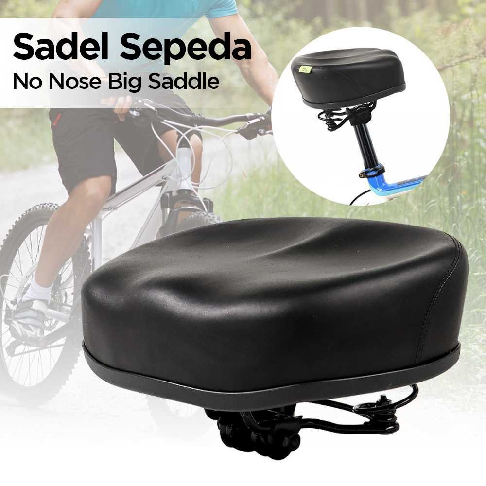 Jual SHENGXIN Sadel Sepeda No Nose Big Bicycle Saddle Spring Style ...