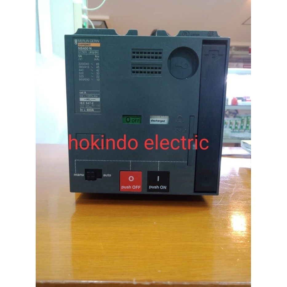 Jual MOTORIZED MCCB COMPACT MERLIN GERIN NS400N 400A-630A | Shopee ...