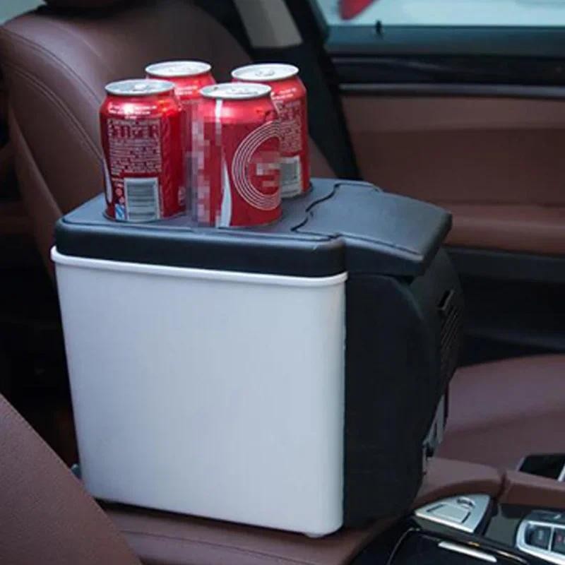 Jual 6L Car Refrigerator Mini Fridge Cooler Warmer Single Door Fridge ...
