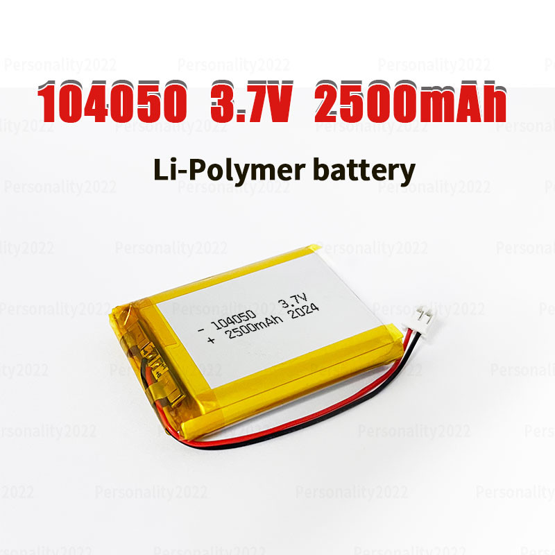 Jual 104050 Battery 2500mAh 3.7V Lipo Polymer Rechargeable Lithium ...