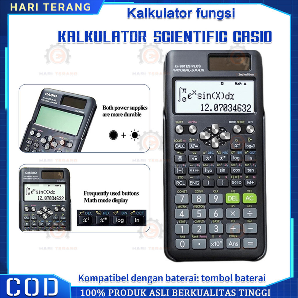 Jual Kalkulator Scientific Casio FX-991EX Kalkulator Scientific Casio ...