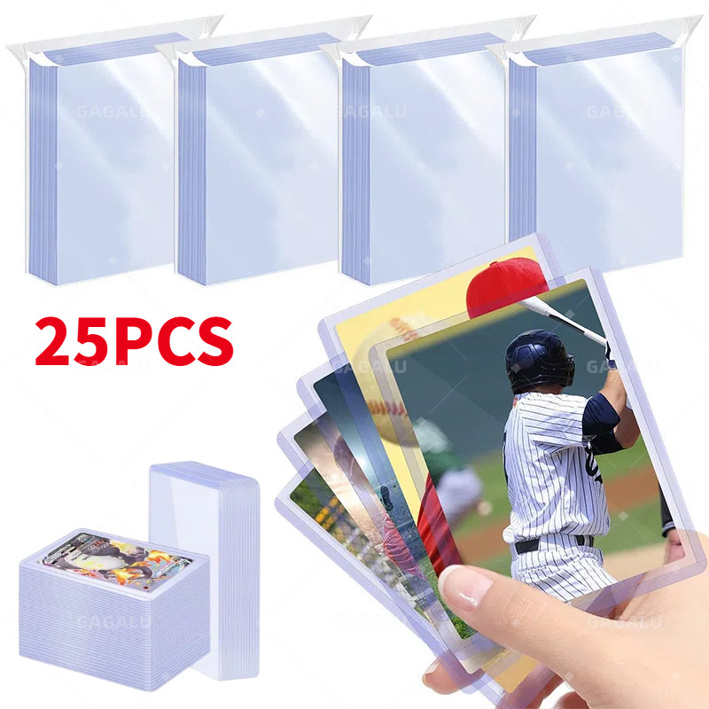 Jual GAGALU 25Pcs Toploader Card Protector Transparan / Card Sleeve ...