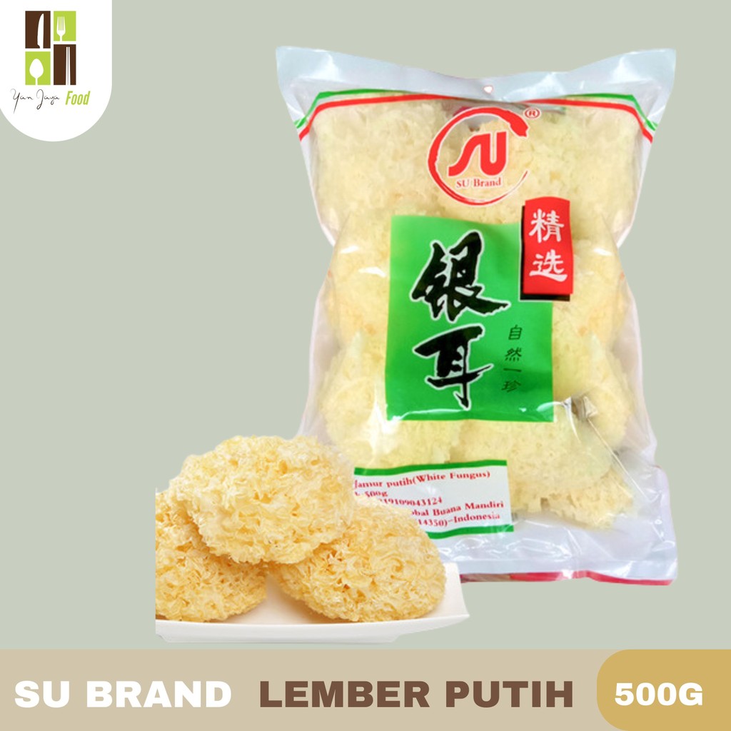 Jual SU Brand Snow White Fungus / Lember Putih / Jamur Putih Kering ...