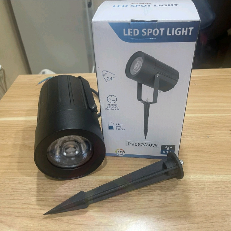 Jual Lampu taman tancap 30w fantas P9082/ lampu taman led spot sorot ...
