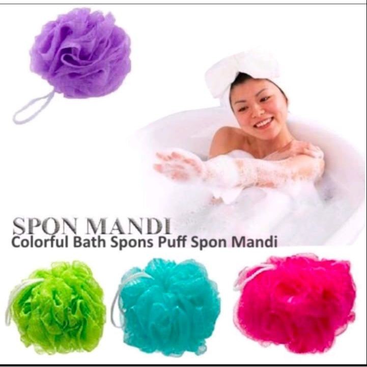 Jual SPONS MANDI JARING WARNA - WARNI/ SPONGE MANDI SHOWER NET / BATH ...