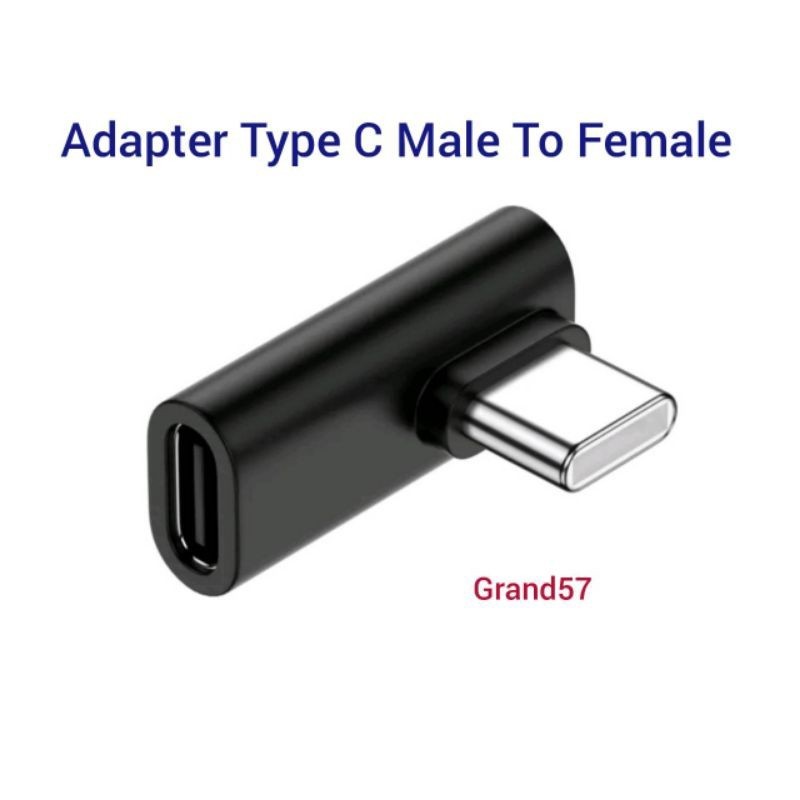 Jual Adapter Type C Male to Female Type C Tipe C Converter Konverter ...