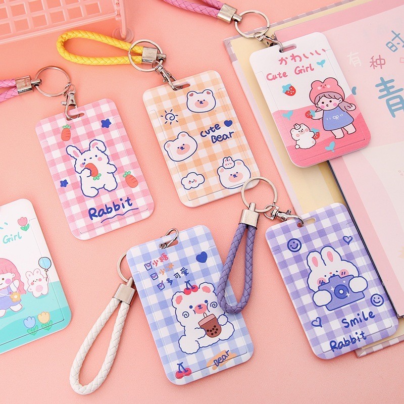 Jual ATS ID CARD HOLDER MOTIF KARAKTER LUCU Tempat Kartu Photocard ...
