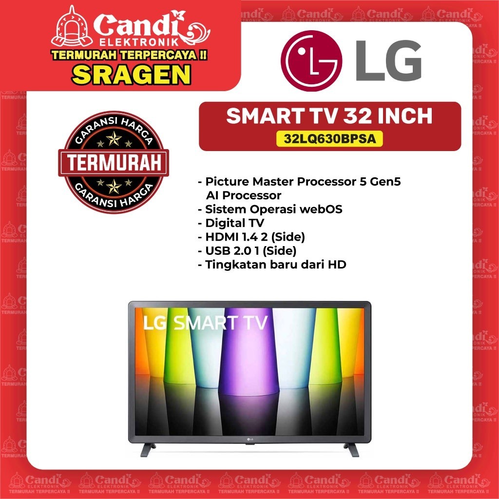 Jual LG Smart Tv 32 Inch Full Hd - 32LQ630BPSA | Shopee Indonesia