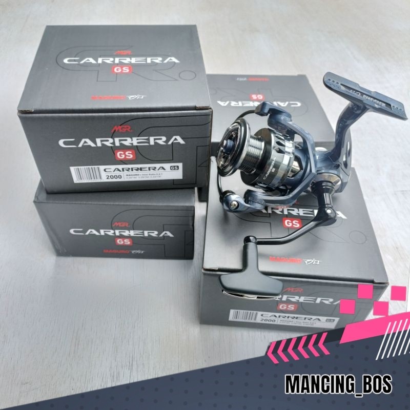 Jual Reel Maguro CARRERA BG | CARRERA BR | CARRERA GS | Spinning reel | Alat pancing unggulan ...