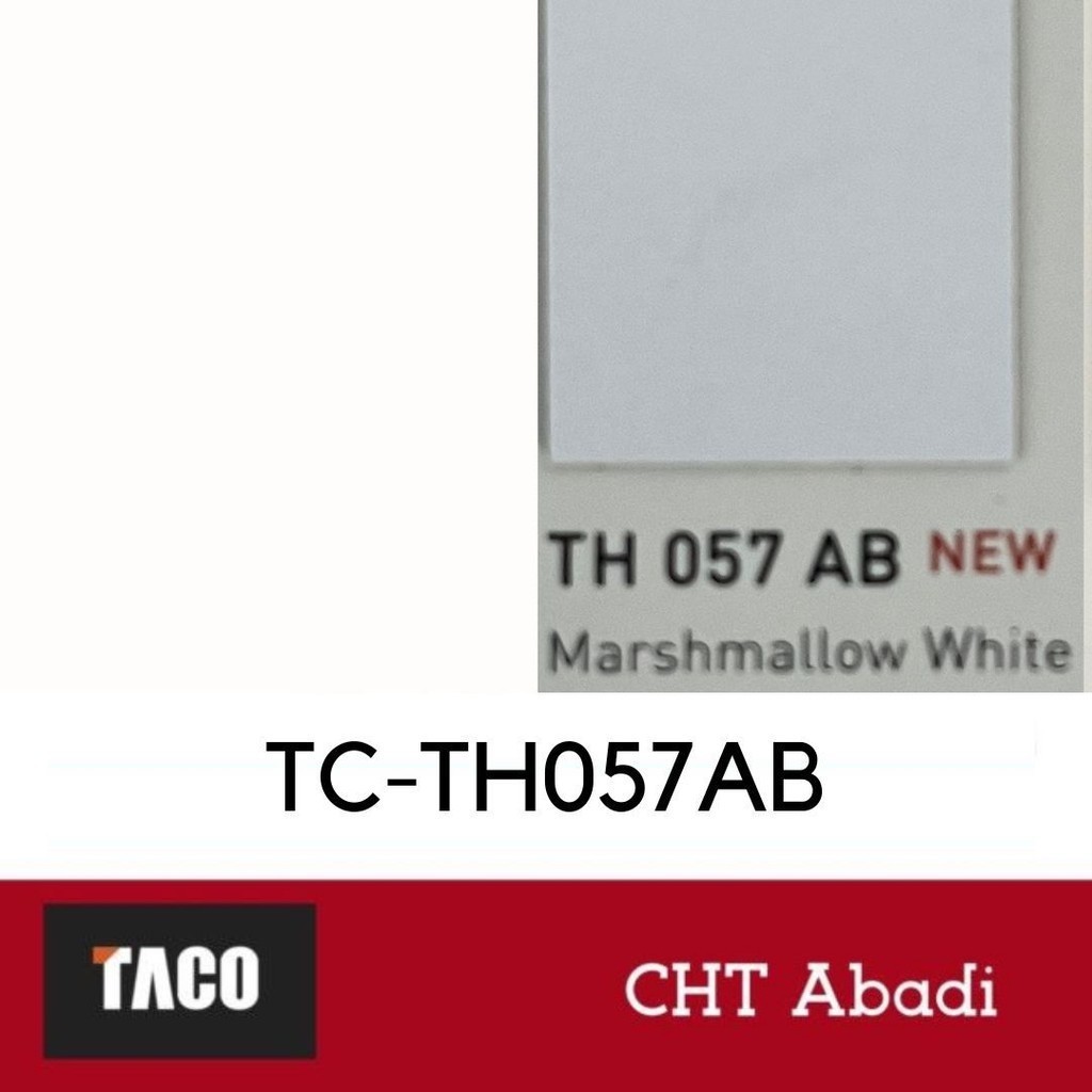 Jual TACO HPL Marshmallow White TH 057 AB (HARGA BELUM TERMASUK ONGKIR ...