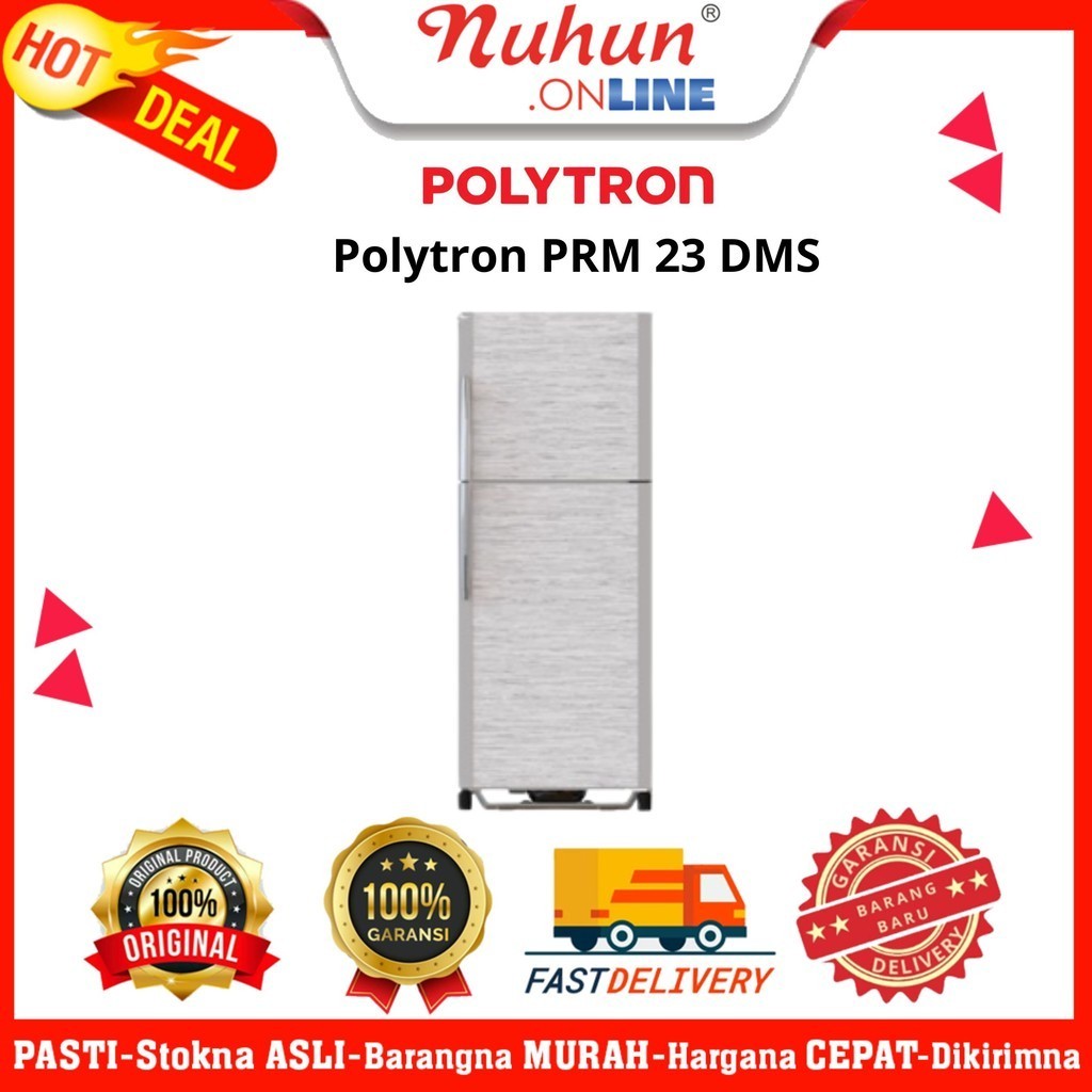 Jual Kulkas 2 Pintu Polytron PRM 23 DMS | Shopee Indonesia