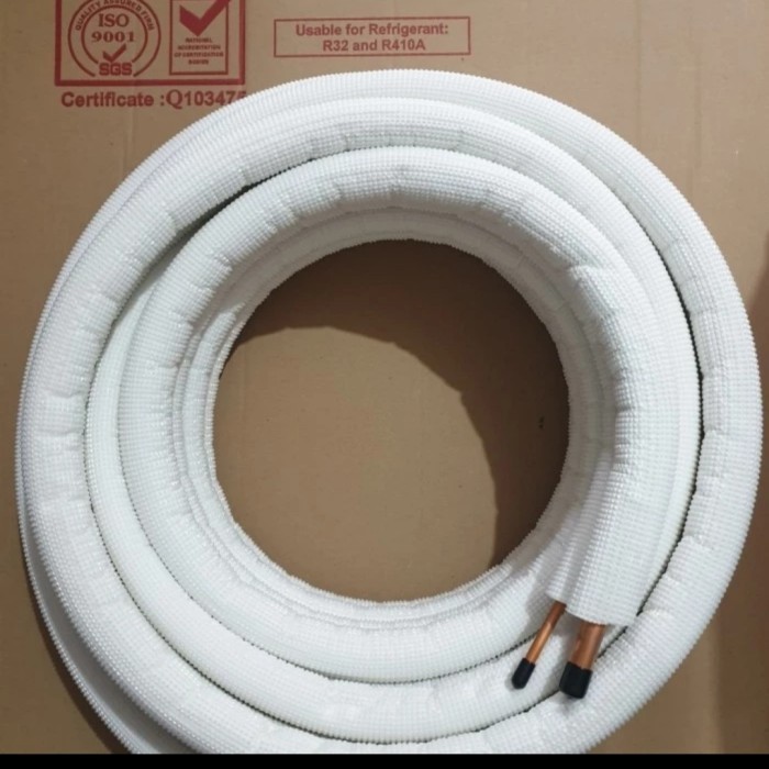 Jual pipa ac1,5 pk 2pk 1/4x1/2 Hoda 1 roll utuh 30 meter | Shopee Indonesia