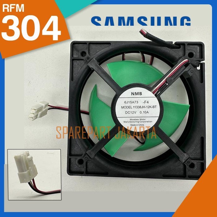 Jual MOTOR FAN DC 12V Samsung 11x11cm11338JH-12K-BT 0.10A Soket3Kbl RFM-304 -GMP14 | Shopee ...