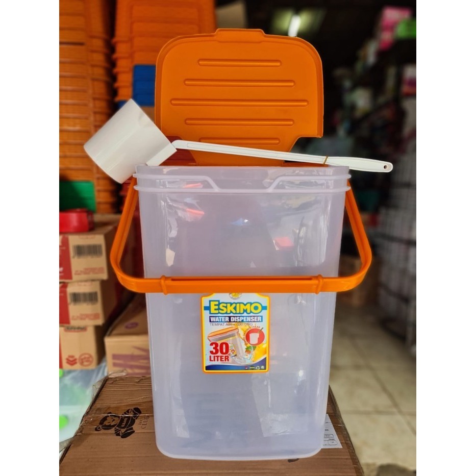 Jual Aquarium es buah plastik 30 liter - tempat es buah - kotak es buah ...