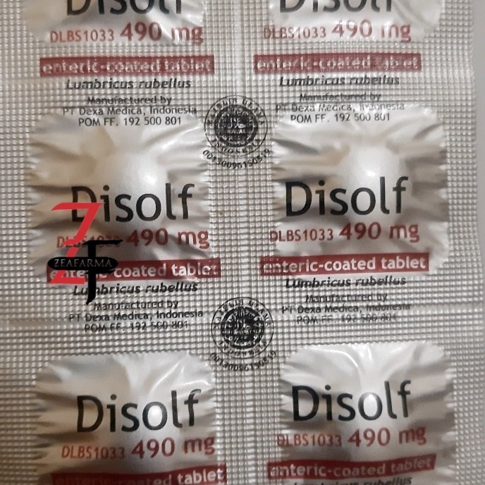 Jual ready- Disolf hrg/strip isi 6 tablet -(terjangkau & original ...