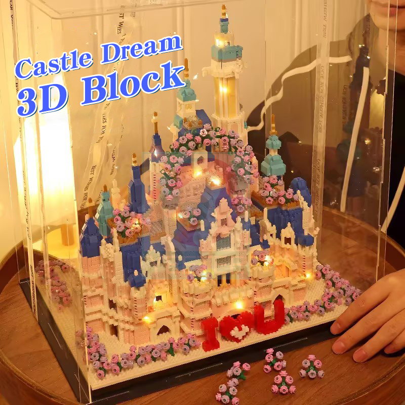 Jual DIY Mini Block Castle Nano Balok Building Micro Partikel Blok ...
