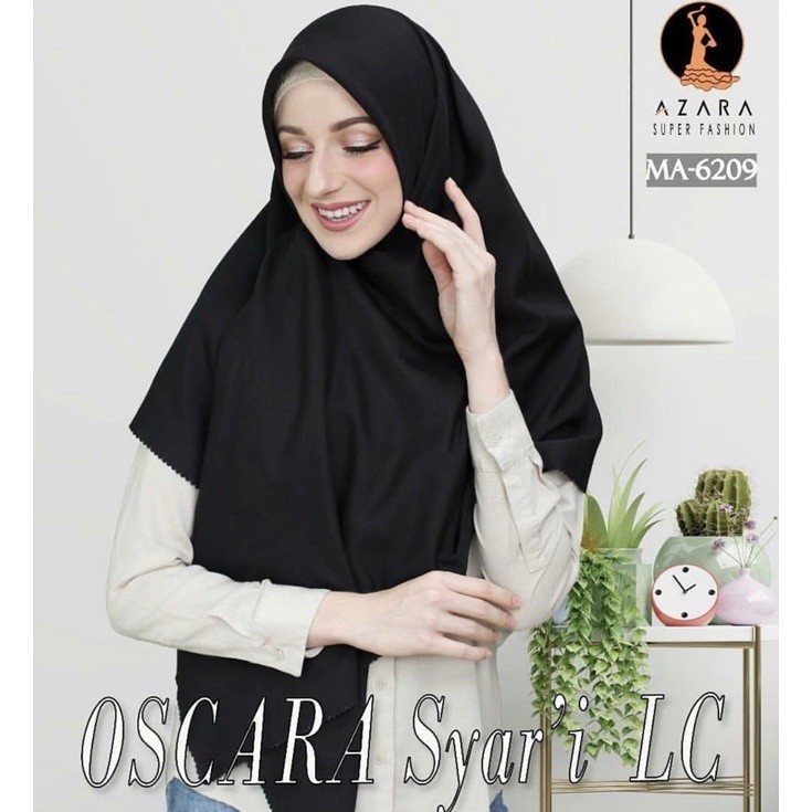 Jual Hijab segiempat ts syari oskara (130 x 130 cm) by azara hijab voal ...