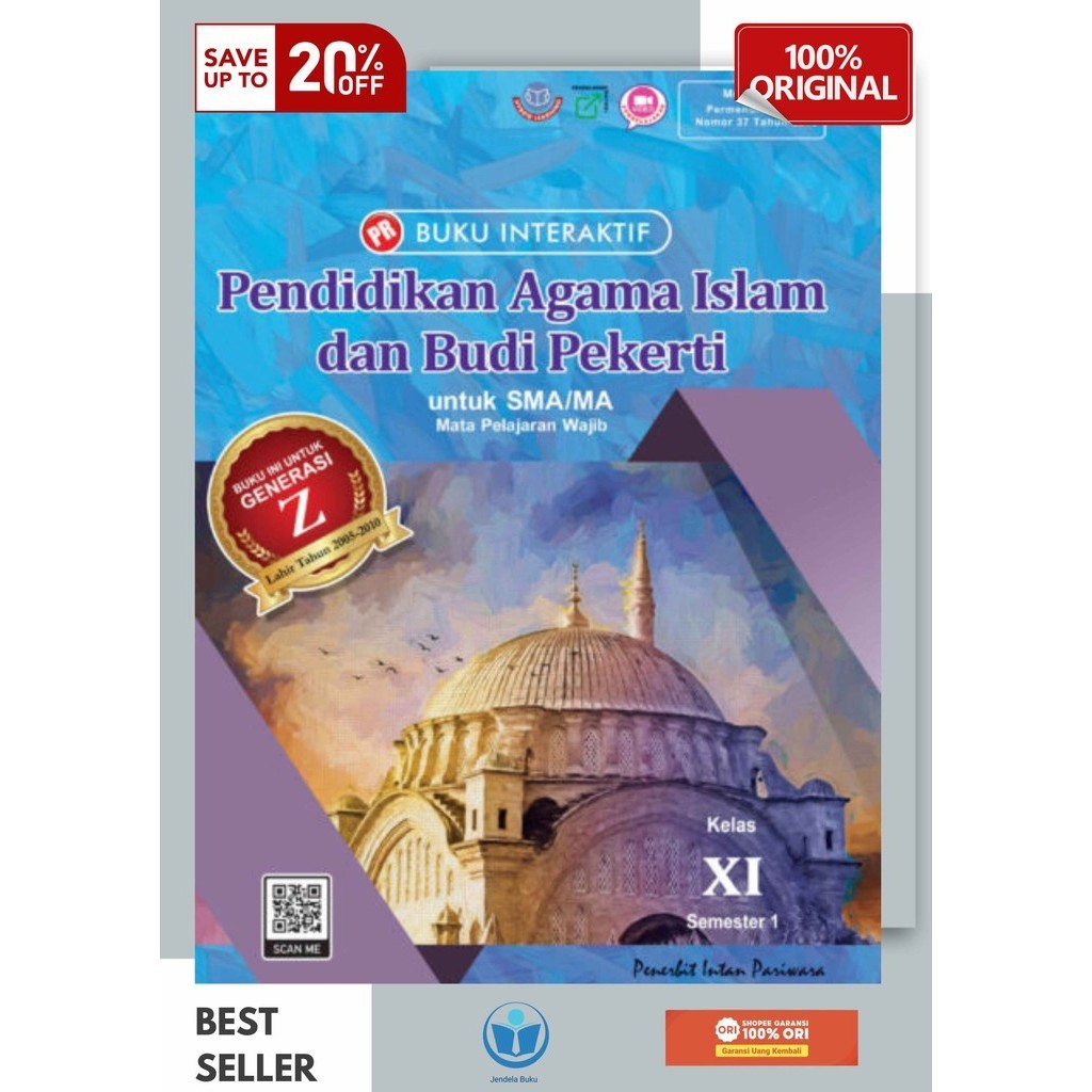 Jual Buku Pr/Lks PAI K13 SMA/MA Kelas 11/XI Semester 1 Intan pariwara Tahun 2024 | Shopee Indonesia