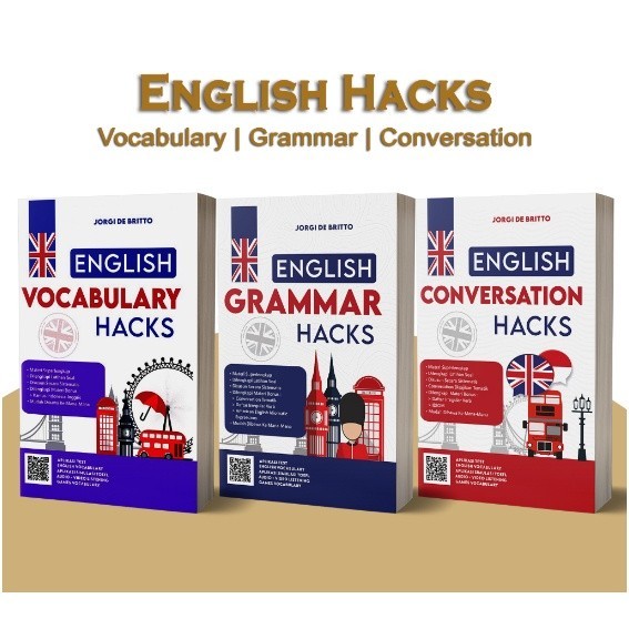Jual Buku Bahasa Inggris : English Vocabulary, Grammar, Conversation ...
