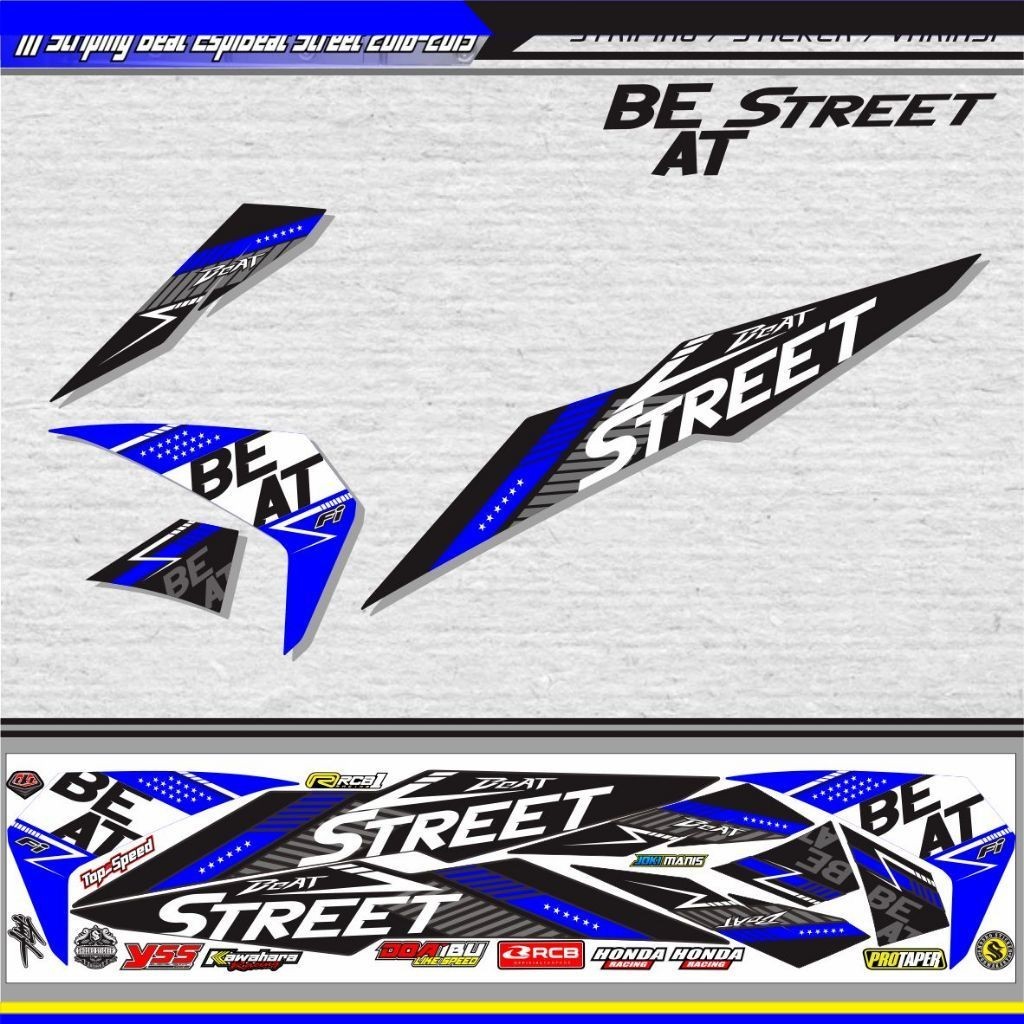 Jual STRIPING BEAT / STRIPING VARIASI MOTOR HONDA BEAT STREET / STIKER ...