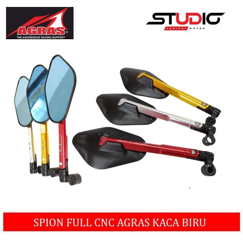 Jual Spion Tomok Model Rizoma Ellise Alumunium Kaca Biru Bebek Matik ...