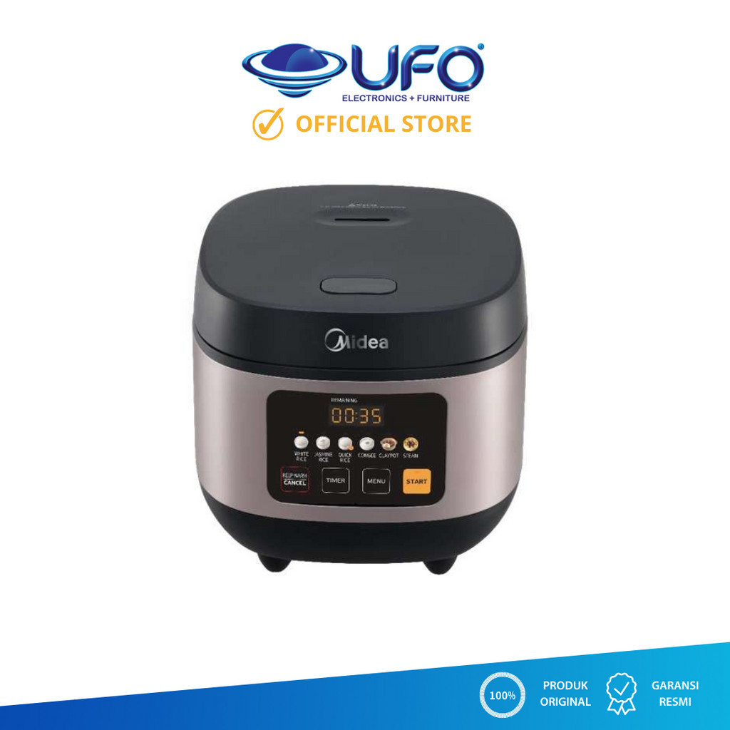 Jual Midea Digital Rice Cooker 1,8 Liter MBFS5020W | Shopee Indonesia