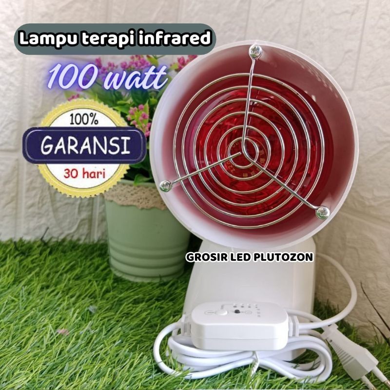 Jual lampu terapi infrared alat fisioterapi set model duduk 100watt ...